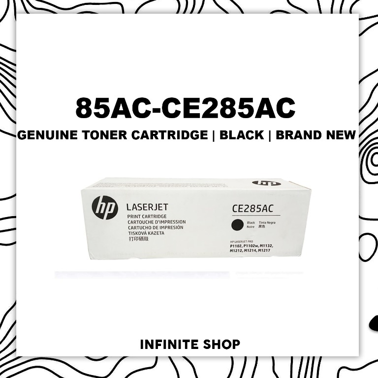 85AC CE285AC Original Laserjet Toner Cartridge, Computers & Tech ...