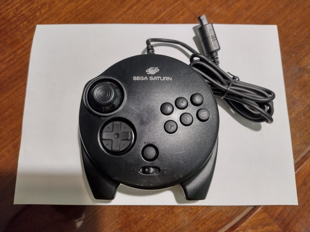 日版 Sega Saturn 世嘉土星版3D Dreamcast Controller 手掣一個, 電子遊戲, 遊戲機配件, 手掣 ...