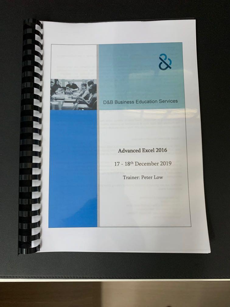 Advanced Excel, Hobbies & Toys, Books & Magazines, Textbooks on Carousell