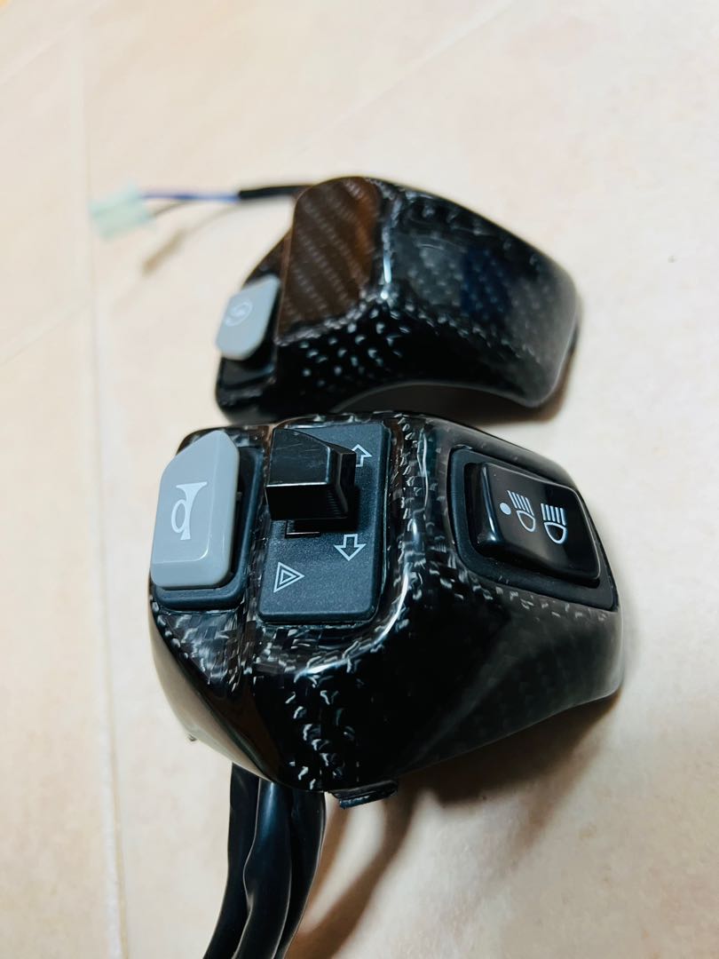 Aerox v1 carbon kevlar switch. (FOR NON KEYLESS), Motorcycles ...