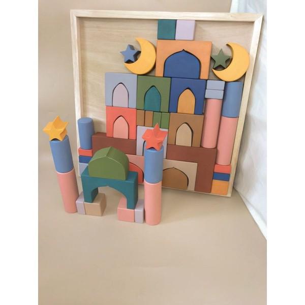 Aladdin Blocks Eid Grimm's Inspired 1001 nights, Hobbies & Toys, Toys ...