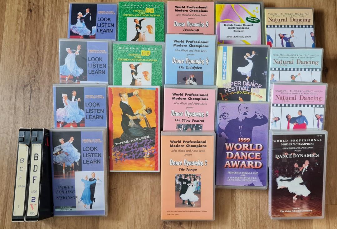 Ballroom Dance VHS tapes (40 pcs bundle), Hobbies & Toys, Memorabilia ...