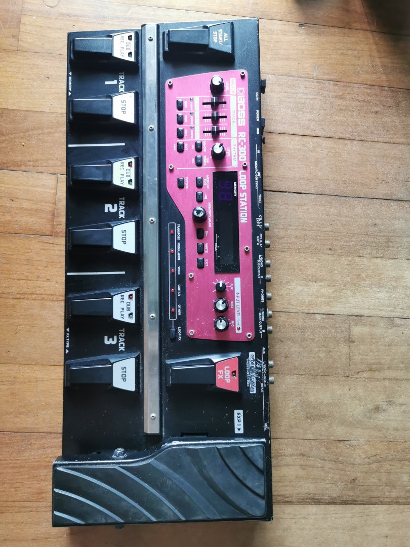 Boss RC300 RC-300 looper pedal, Hobbies & Toys, Music & Media, Musical ...