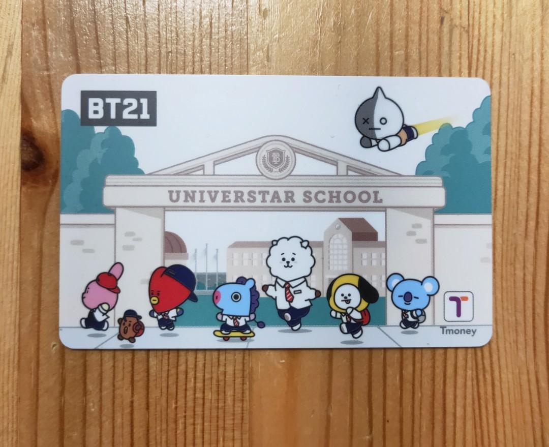 BT21 T-money Card, Hobbies & Toys, Memorabilia & Collectibles, K-Wave ...