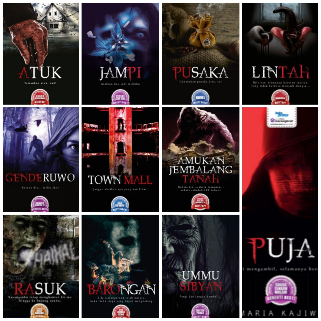 Buku Prima Horror Novels, Hobbies & Toys, Books & Magazines, Fiction ...
