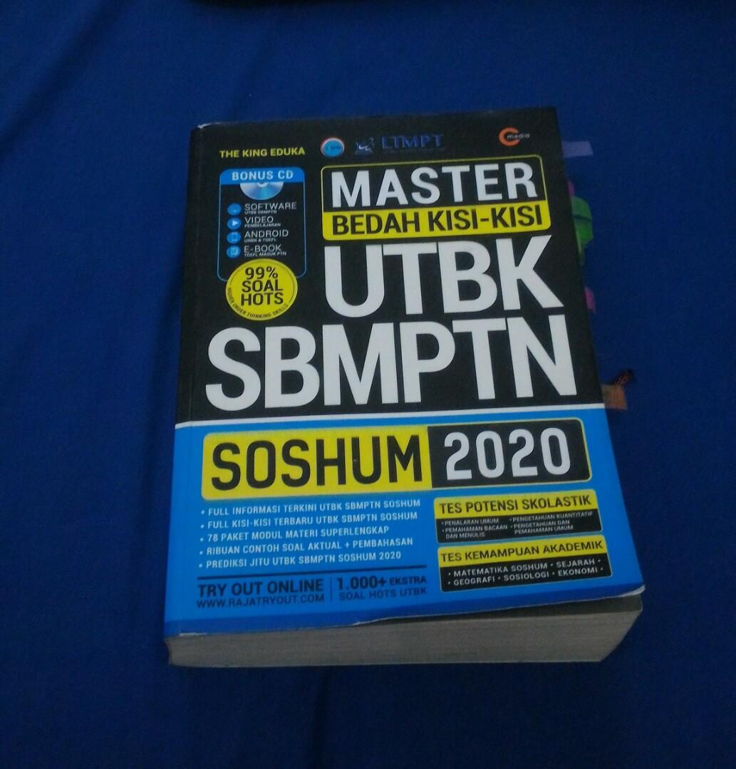 Buku Sbmptn Utbk Soshum Tka 2020 Preloved Latihan Soal Masuk
