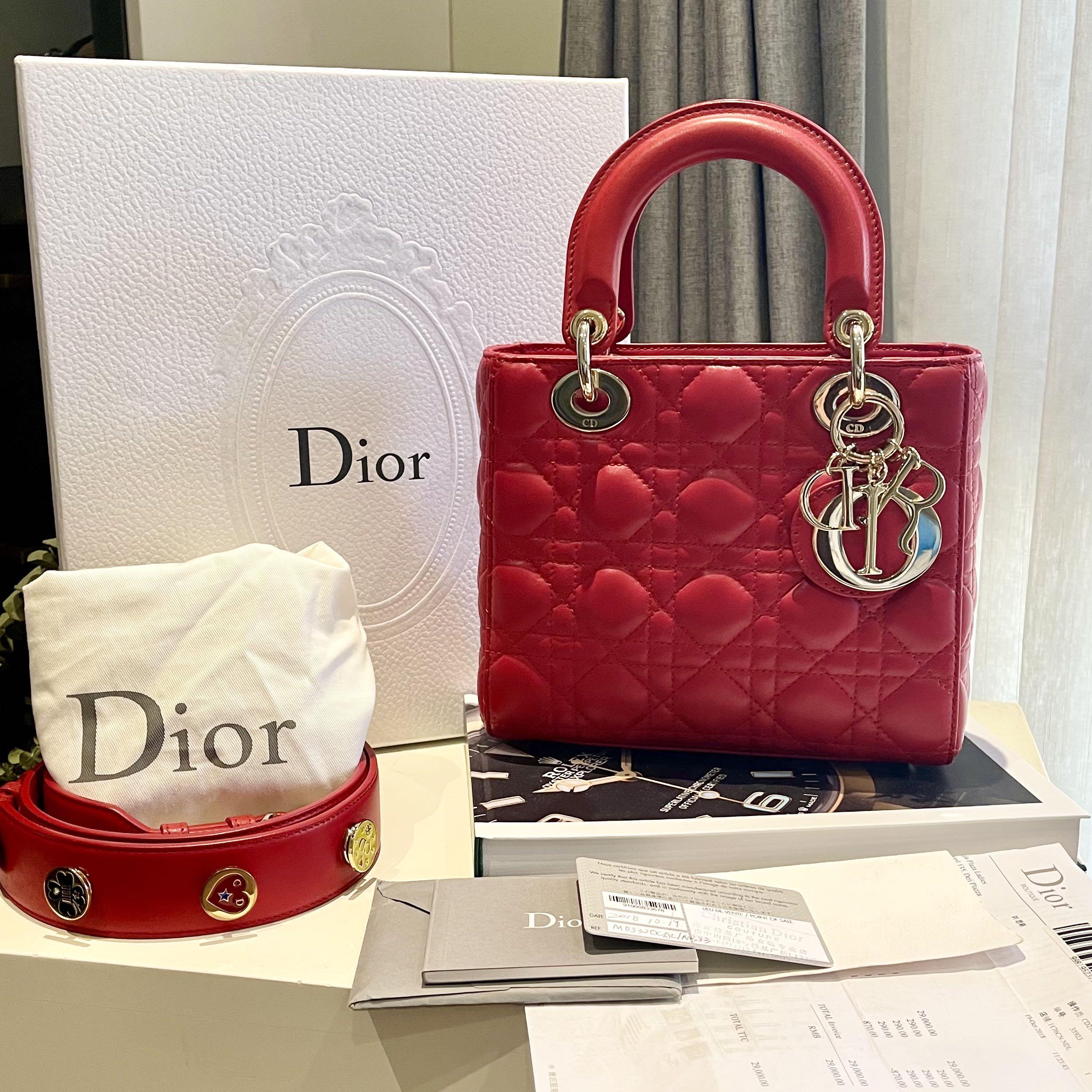CD Lady Dior ABC (Small) with light GHW, Luxury, Bags & Wallets on ...