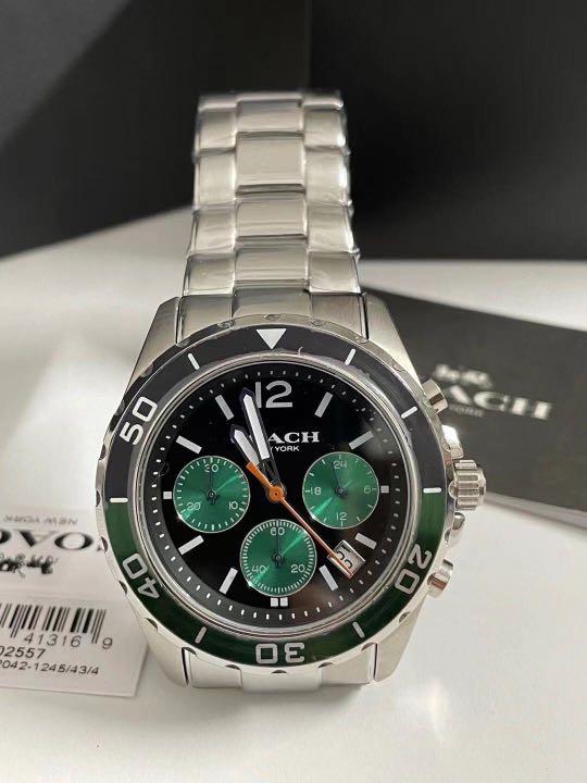 Coach Kent Black Men's Watch (14602557), Men's Fashion, Watches ...