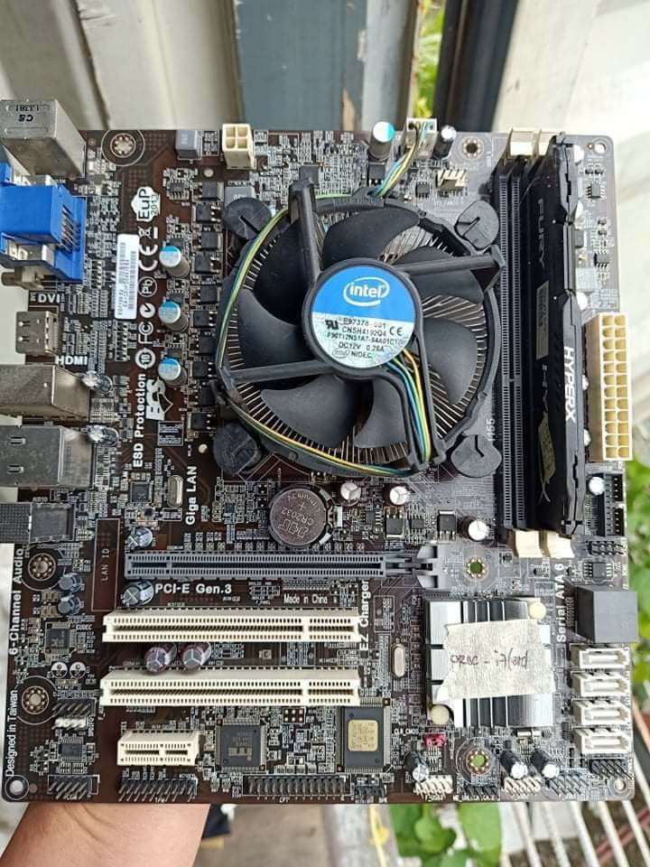 CORE i7 3770 bundle. ECS MOBO 8GB RAM INTEL HEATSINK, Computers & Tech ...