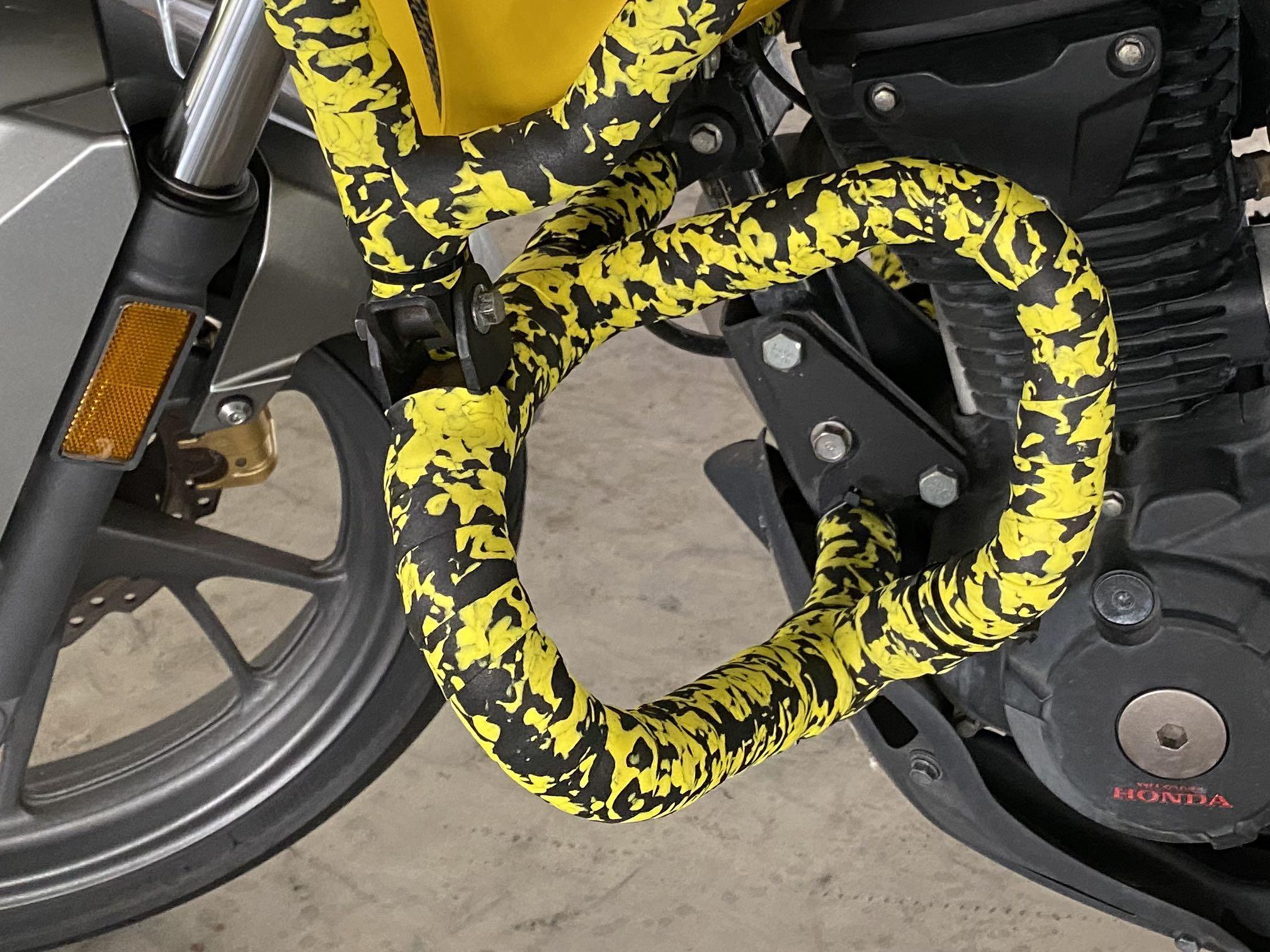 Crash bar wrapping service, Motorcycles, Motorcycle Accessories on ...