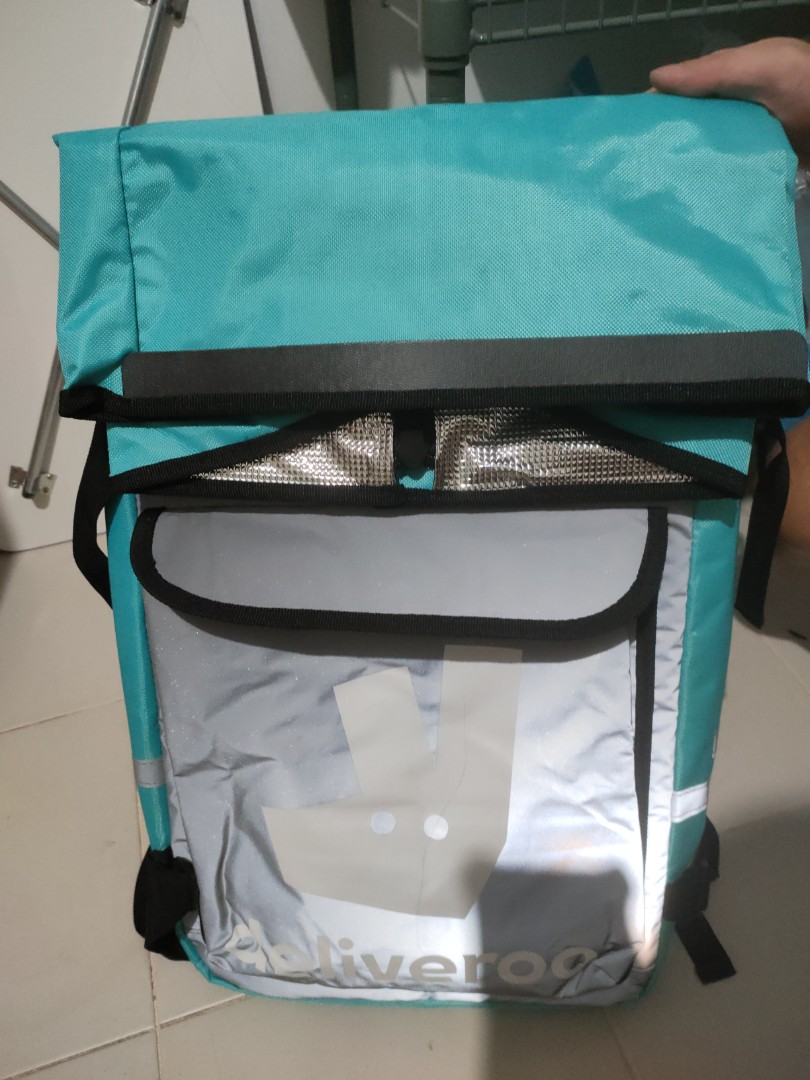 Deliveroo delivery bag, Everything Else on Carousell