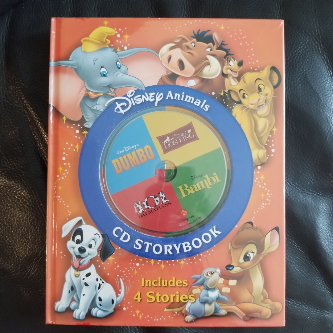 Disney Animals CD Storybook, 兒童＆孕婦用品, 嬰兒玩具 - Carousell