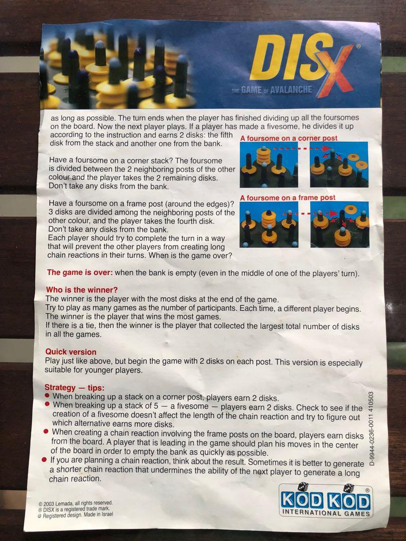 DisX, Hobbies & Toys, Toys & Games on Carousell