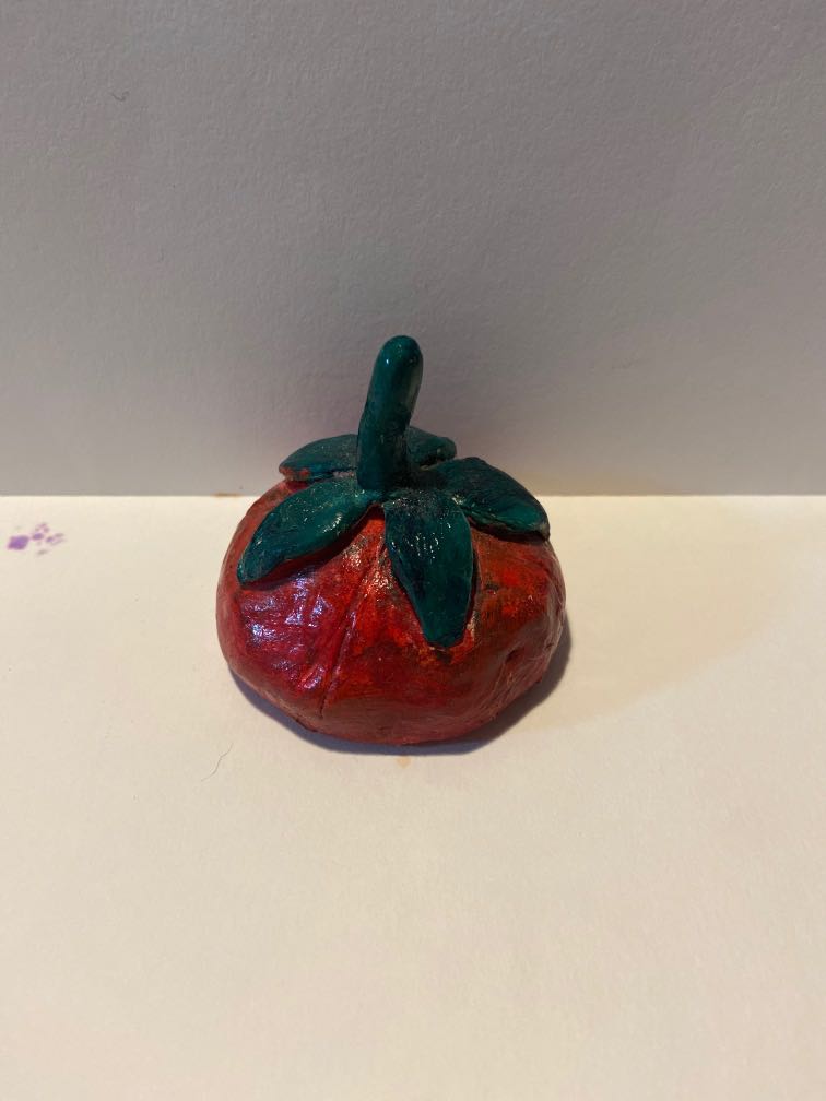 DIY Clay Tomato, Hobbies & Toys, Stationery & Craft, Handmade Craft on ...