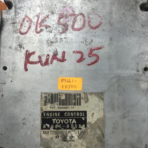 ENGINE ECU 2KD-89661-0K500 HILUX ( COMPUTER BOX – USED ORIGINAL TOYOTA ...