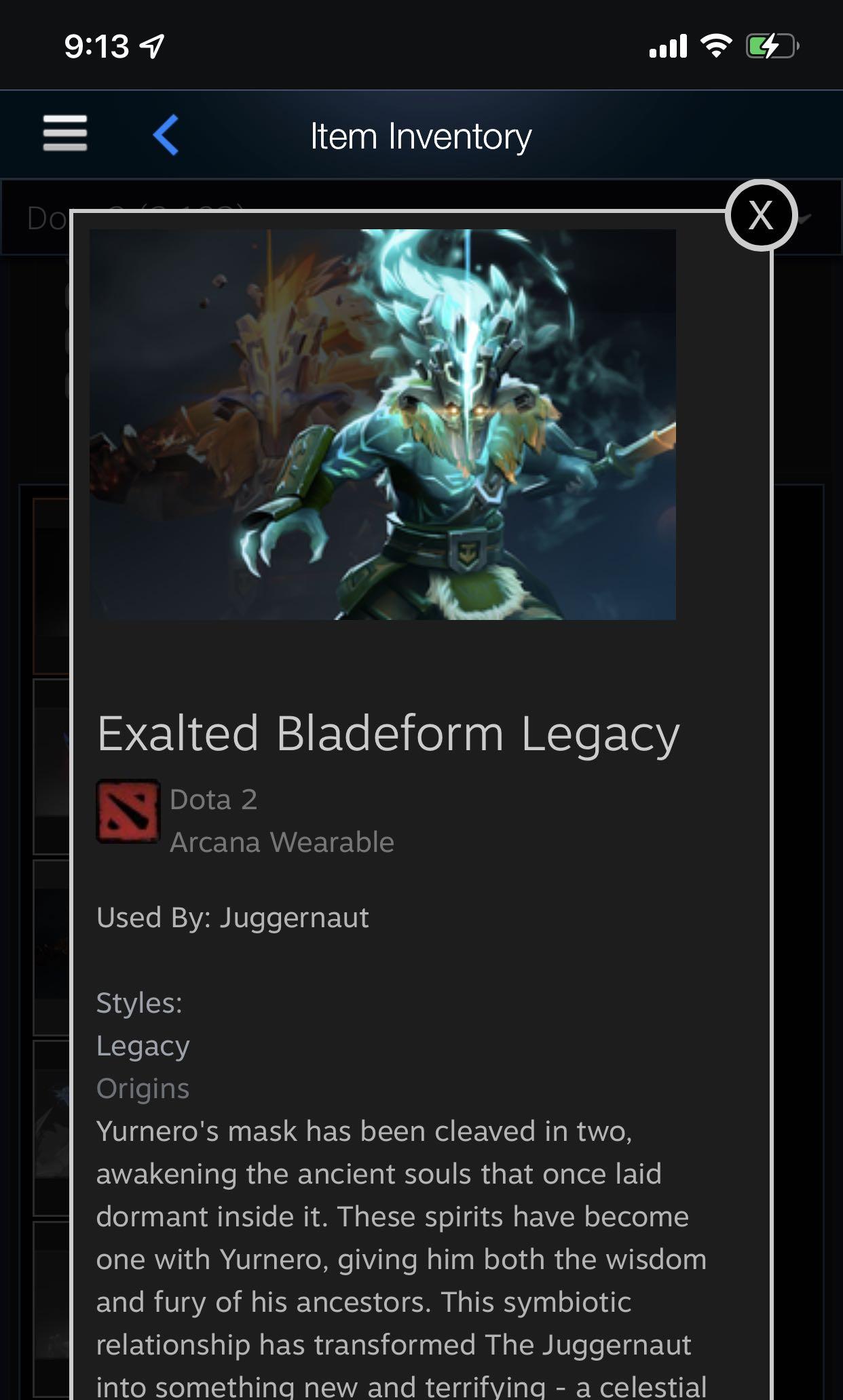 Exalted Bladeform Legacy (Juggernaut Arcana), Video Gaming, Gaming ...