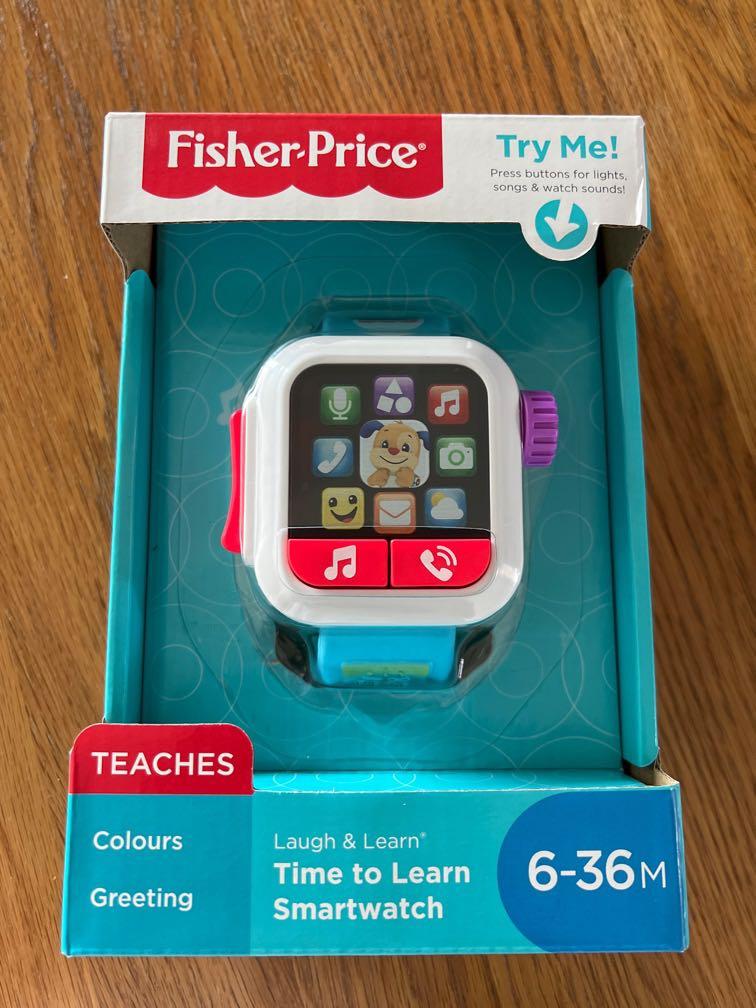 Fisher price time to learn smartwatch, Babies & Kids, Infant Playtime ...