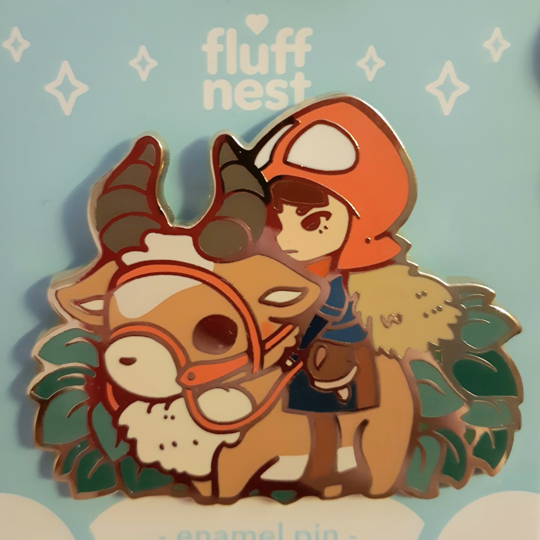 Fluffnest Ashitaka Anime Enamel Pin Ghibli, Hobbies & Toys, Memorabilia ...