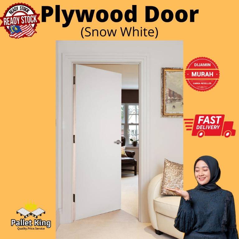Flush Door | Plywood Door | Pintu Kayu | Wood Door | Wooden Door ...