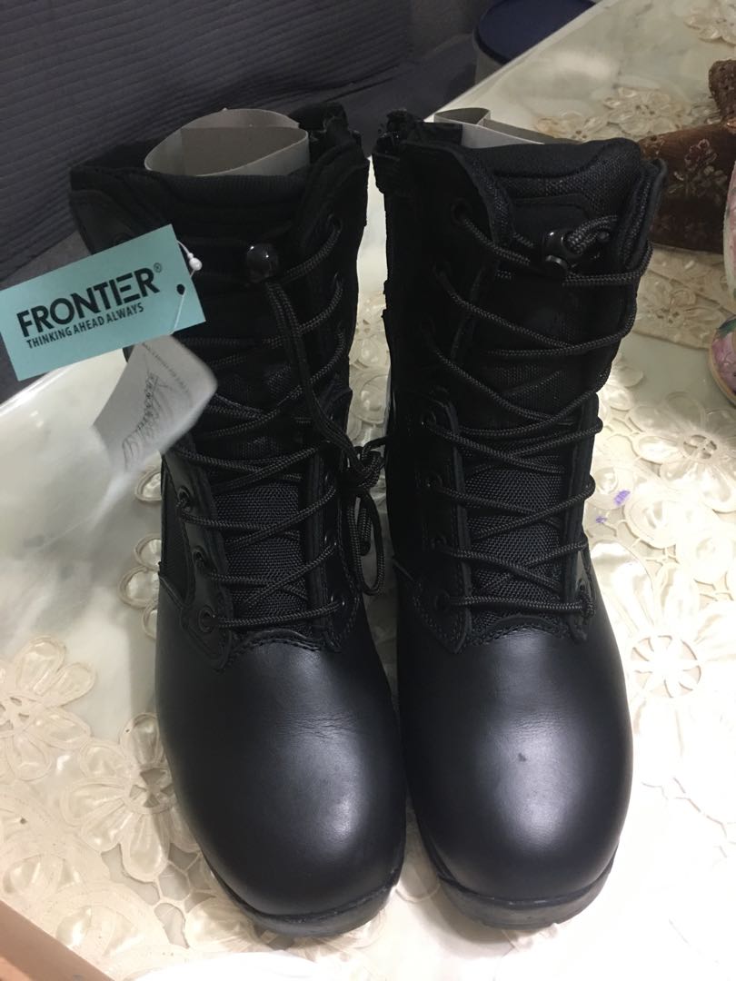 Frontier Black Tactical Boot Brand New, Women's Fashion, Footwear ...