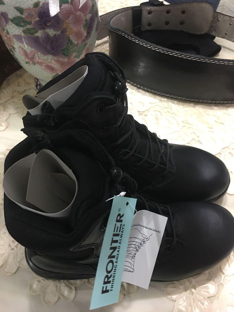 Frontier Black Tactical Boot Brand New, Women's Fashion, Footwear ...