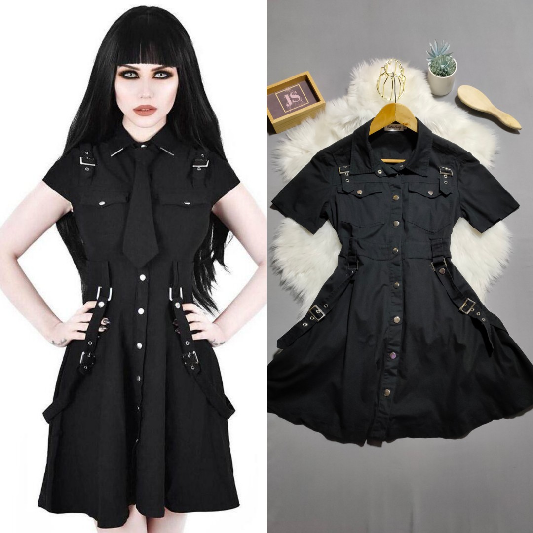 Gothic uniform, Women's Fashion, Dresses & Sets, Dresses on Carousell