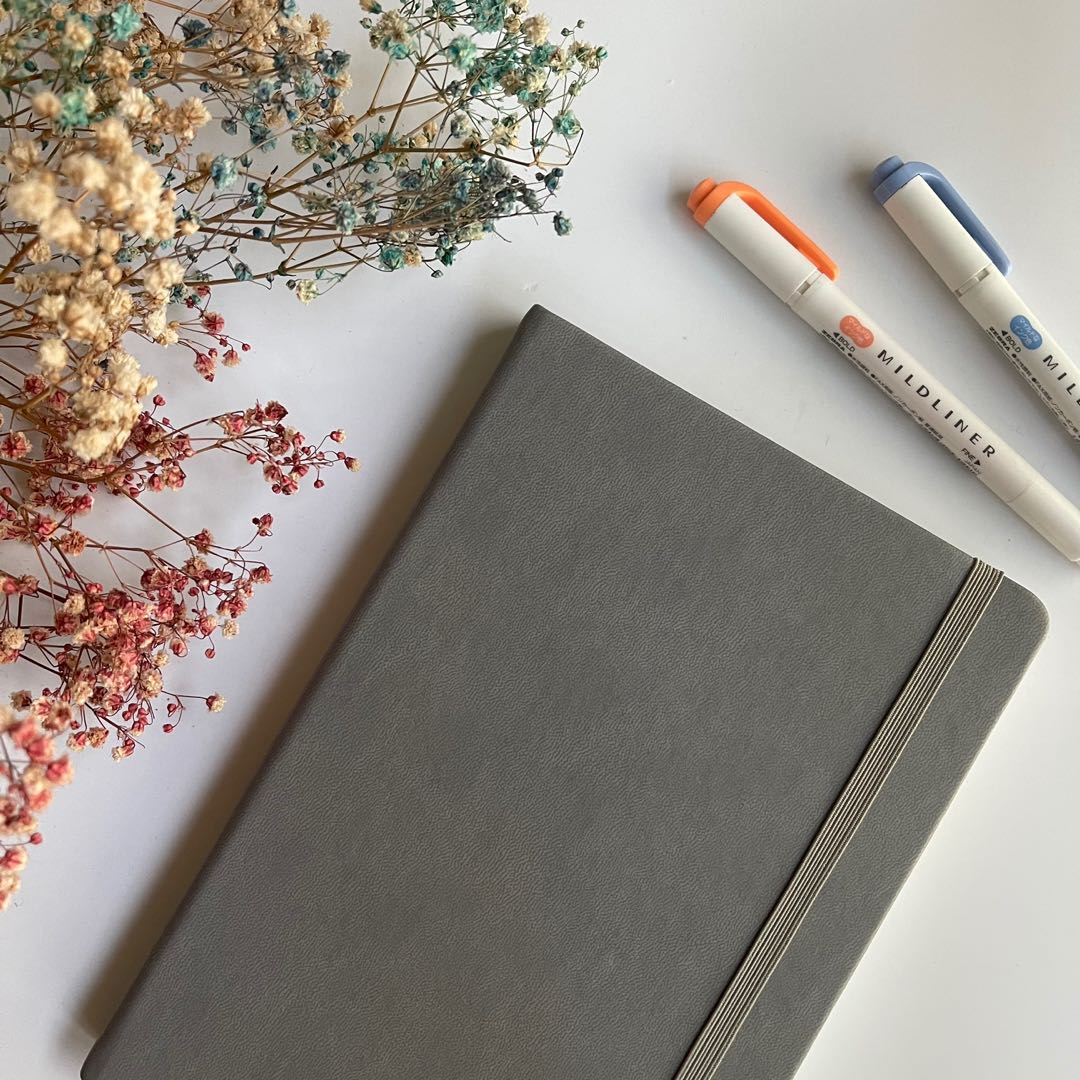 grey bullet journal, Hobbies & Toys, Stationery & Craft, Stationery ...
