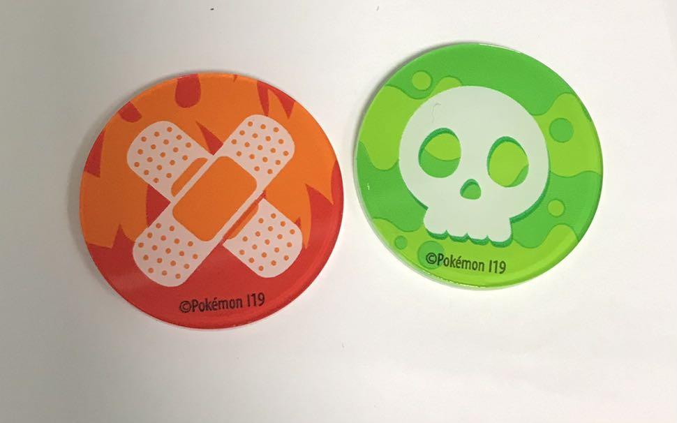 GX Tag Burn Poison Coin GX牌燒傷中毒幣 - Pokémon PTCG, 興趣及遊戲, 玩具 & 遊戲類 ...