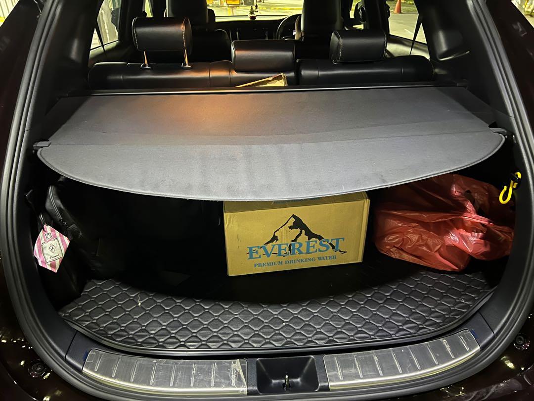 Harrier boot retractable cover and boot mat, Car Accessories ...
