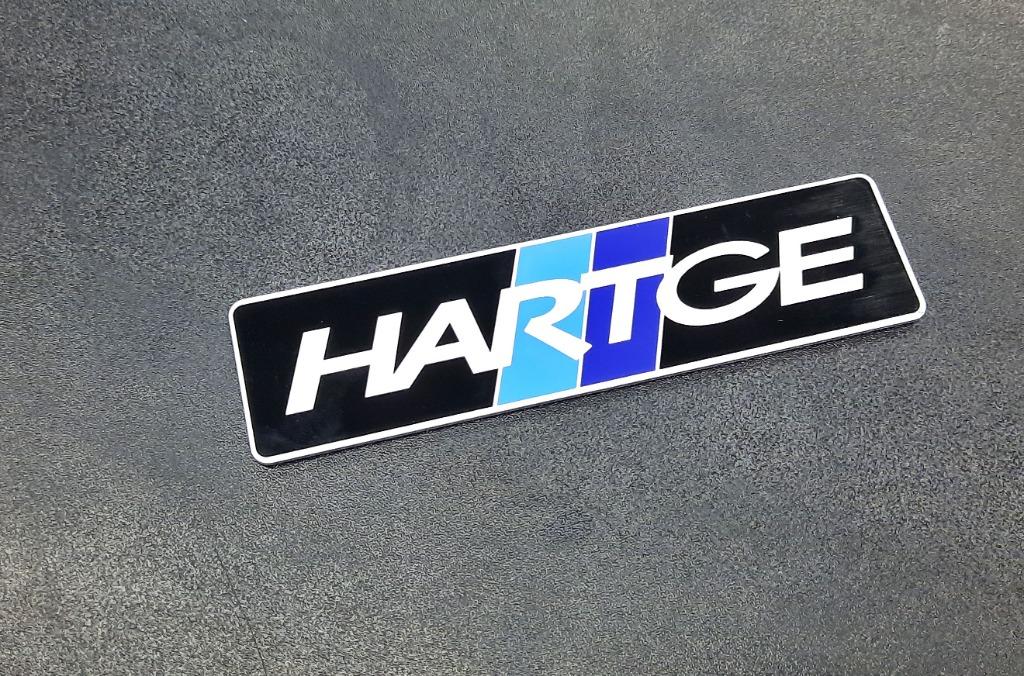 HARTGE"Sticker Universal Emblem Brand Auto Car 3D Metal Logo Decal ...