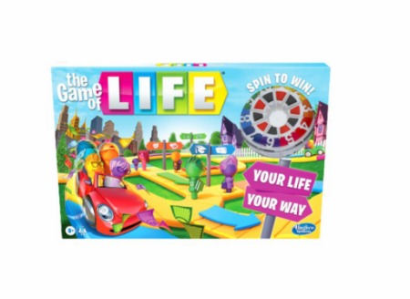 Hasbro Gaming The Game of Life Game, Family Board Game for 2-4 Players ...