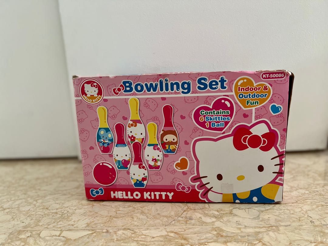 Hello Kitty Bowling, Hobbies & Toys, Toys & Games on Carousell