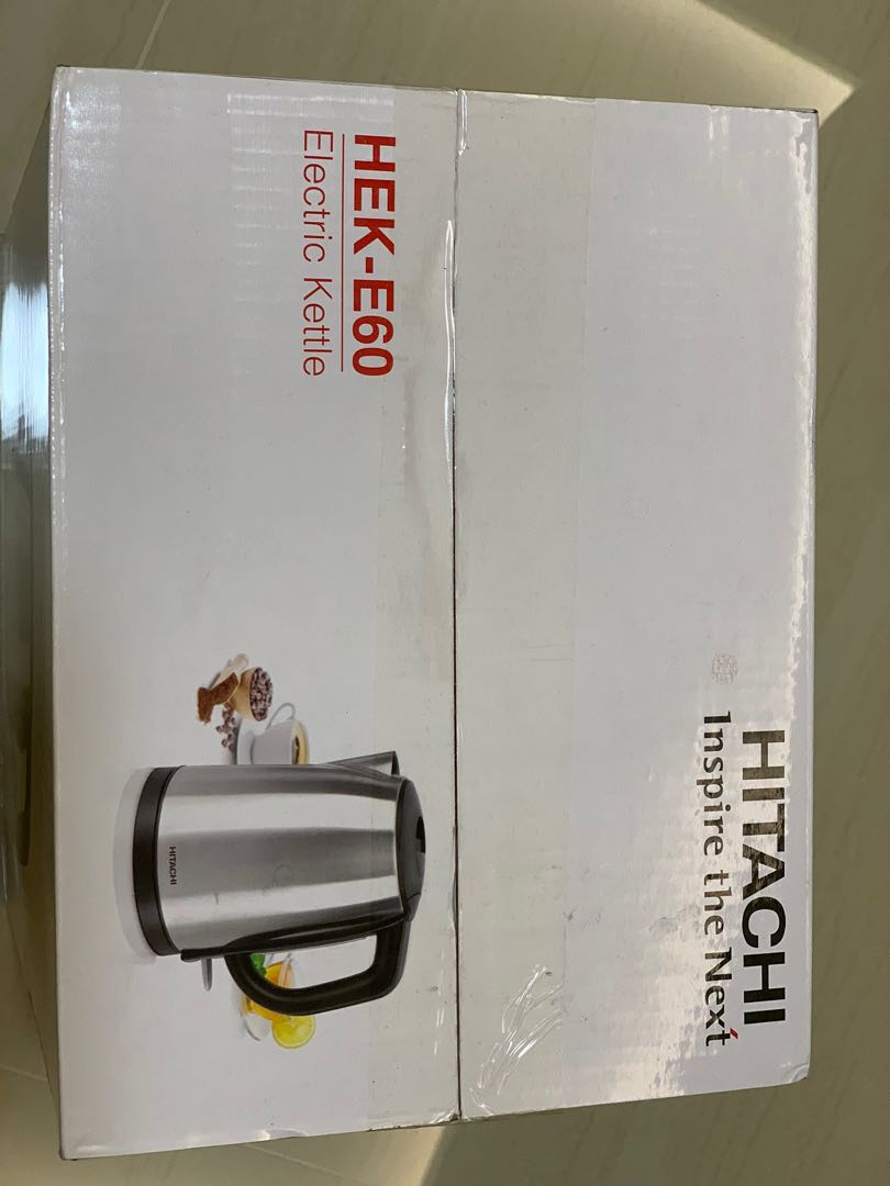 Hitachi HEK-E60 1.7L Electric Kettle, TV & Home Appliances, Kitchen ...