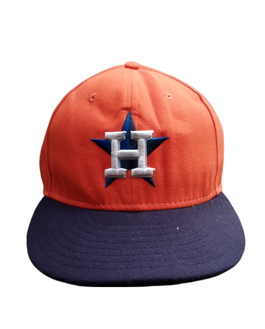 Houston Astros MLB On-Field Fitted Cap by New Era, Men's Fashion ...