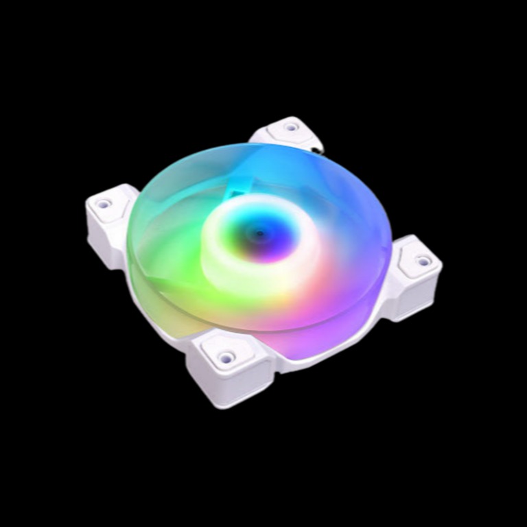 ID-Cooling DF 12025 ARGB SNOW SINGLE FAN (SI PACK) IDC-DF-12025-ARGB ...