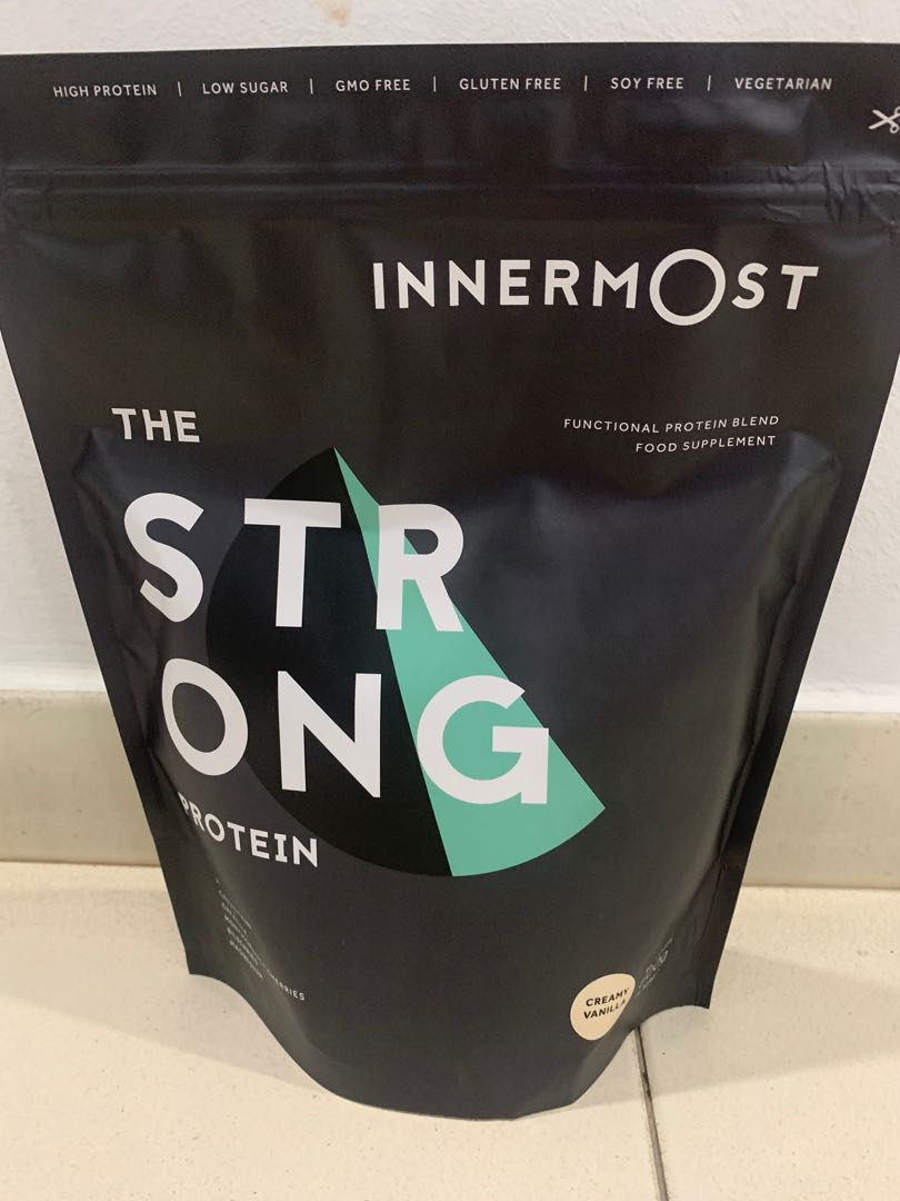 INNERMOST THE STRONG PROTEIN CREAMY VANILLA (600G), Health & Nutrition ...