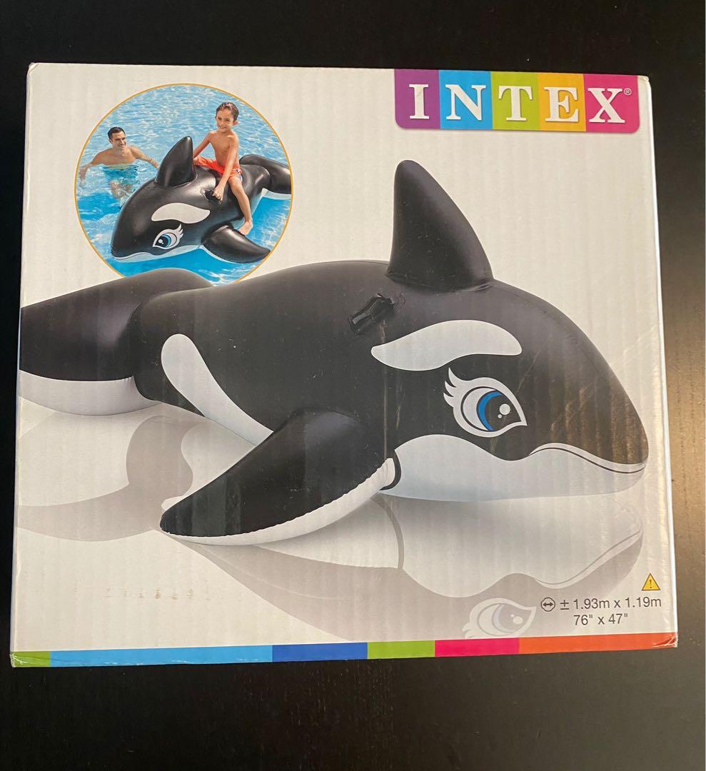 Intex Pool Float - Whale, Hobbies & Toys, Toys & Games on Carousell
