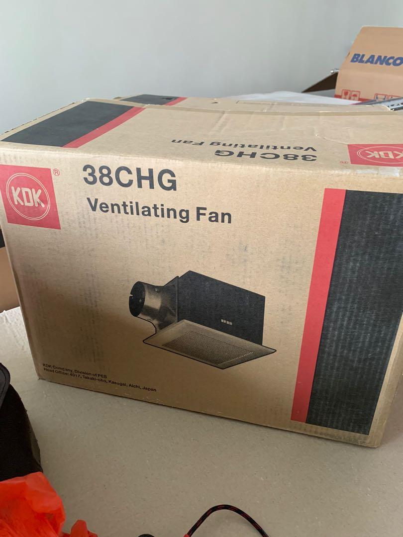 KDK extractor fan, Furniture & Home Living, Lighting & Fans, Fans on ...