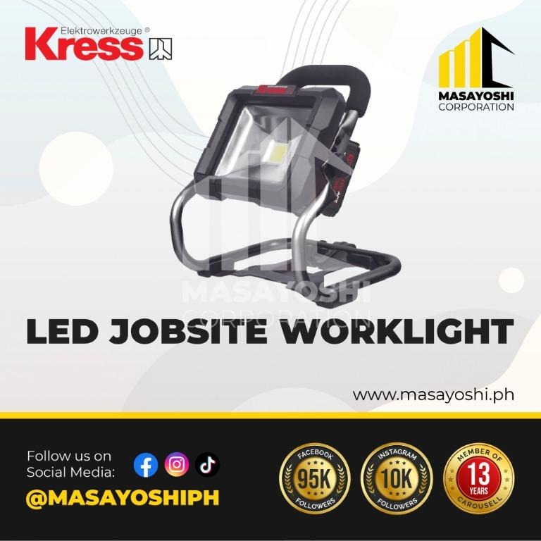 Kress LED Jobsite Worklight | KU010 | Lighting Equipment | Worklight ...
