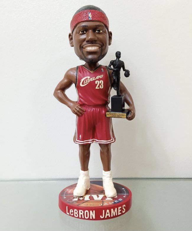 Lebron James 1st MVP Bobblehead - FREE SHIPPING, Hobbies & Toys, Toys ...