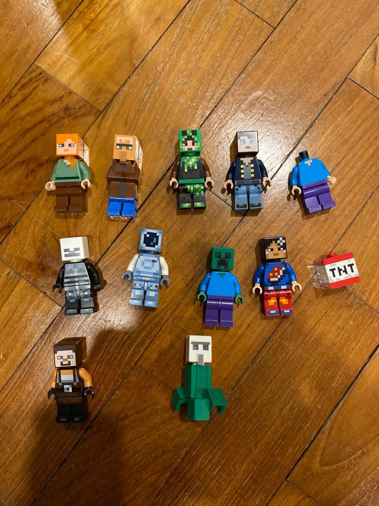 Lego Minecraft Minifigs, Hobbies & Toys, Toys & Games on Carousell