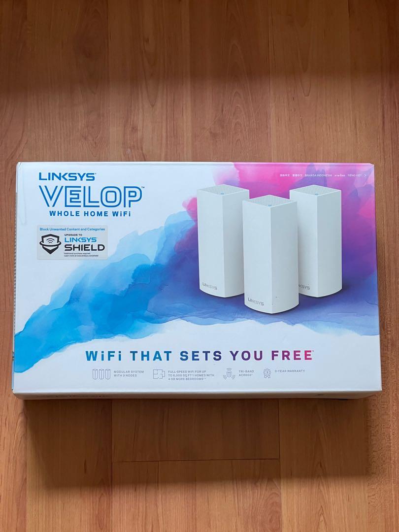 Linksys Velop AC6600 Mesh Wifi, Computers & Tech, Parts & Accessories, Networking on Carousell
