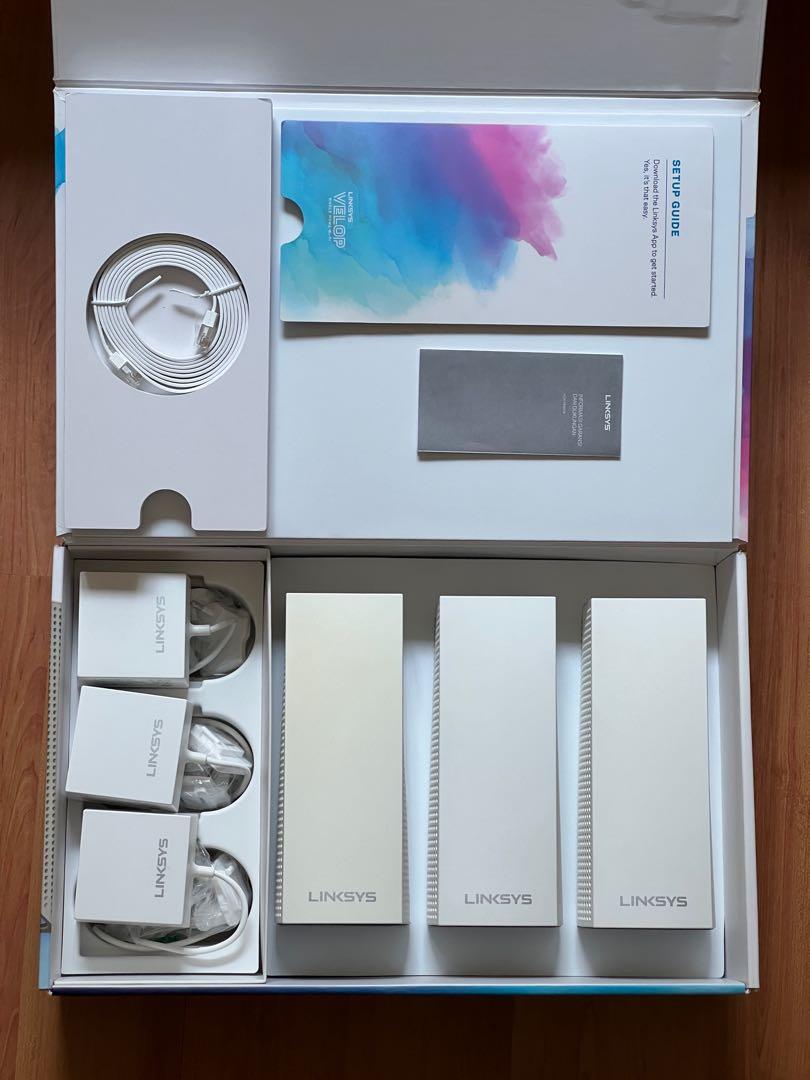 Linksys Velop AC6600 Mesh Wifi, Computers & Tech, Parts & Accessories, Networking on Carousell