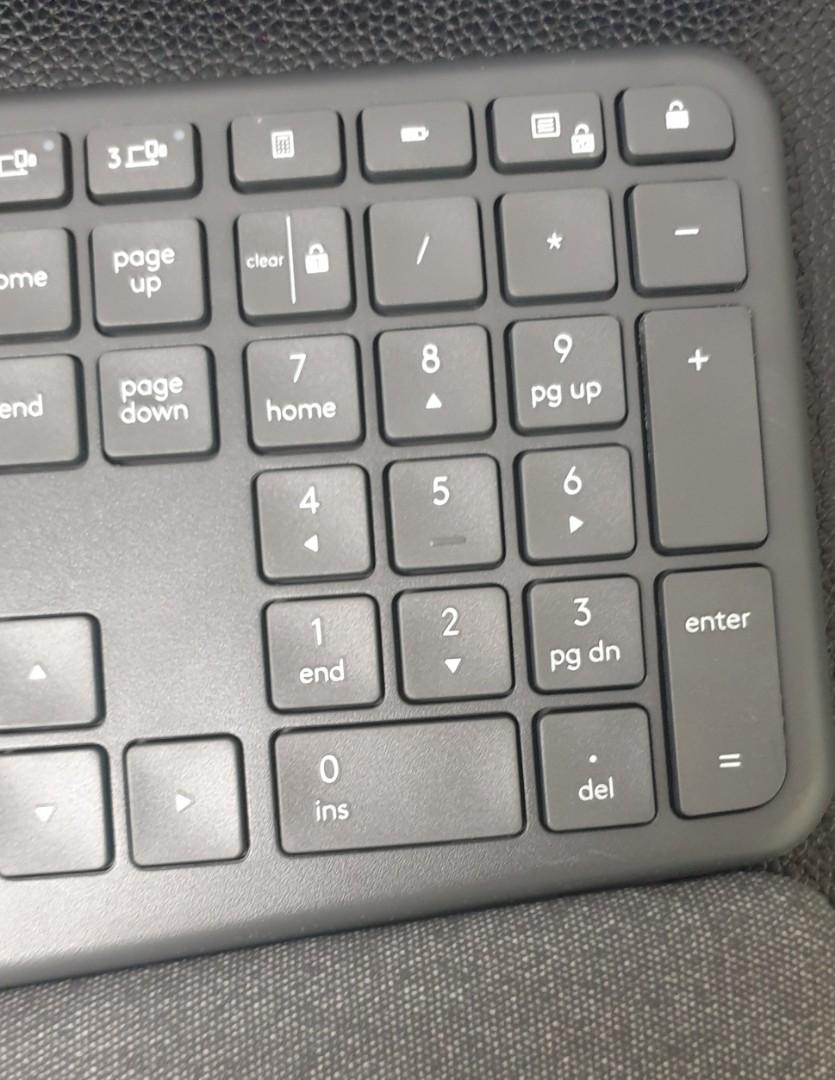 Logitech Ergo K860 curved keyboard, Computers & Tech, Parts ...