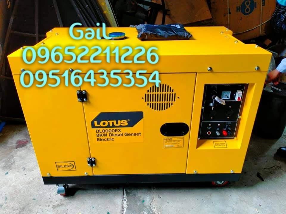 LOTUS 8kw / 8kva Silent Type Diesel Diesel Generator Set - 100% copper ...