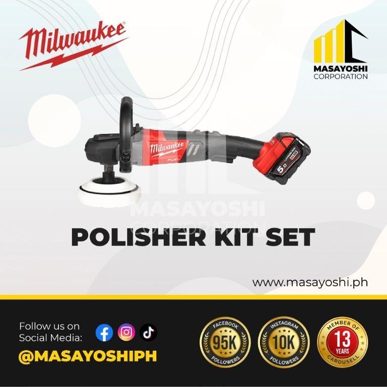 Milwaukee M18 Fuel Polisher Kit Set | Polisher | Polishing Machine ...