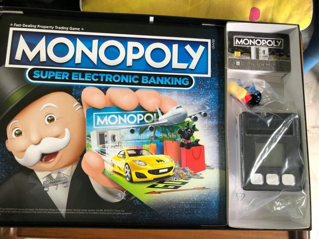 Monopoly Ultimate Rewards Board Game Electronic Banking Unit Choose ...