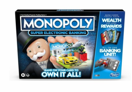 Monopoly Ultimate Rewards Board Game Electronic Banking Unit Choose ...