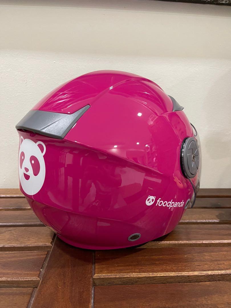 Motorcycle Helmet (Foodpanda Edition), Motorcycles, Motorcycle ...