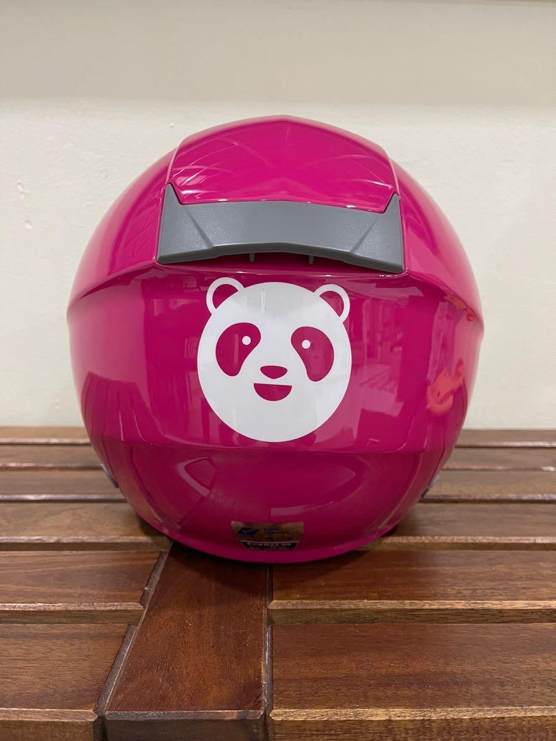 Motorcycle Helmet (Foodpanda Edition), Motorcycles, Motorcycle ...